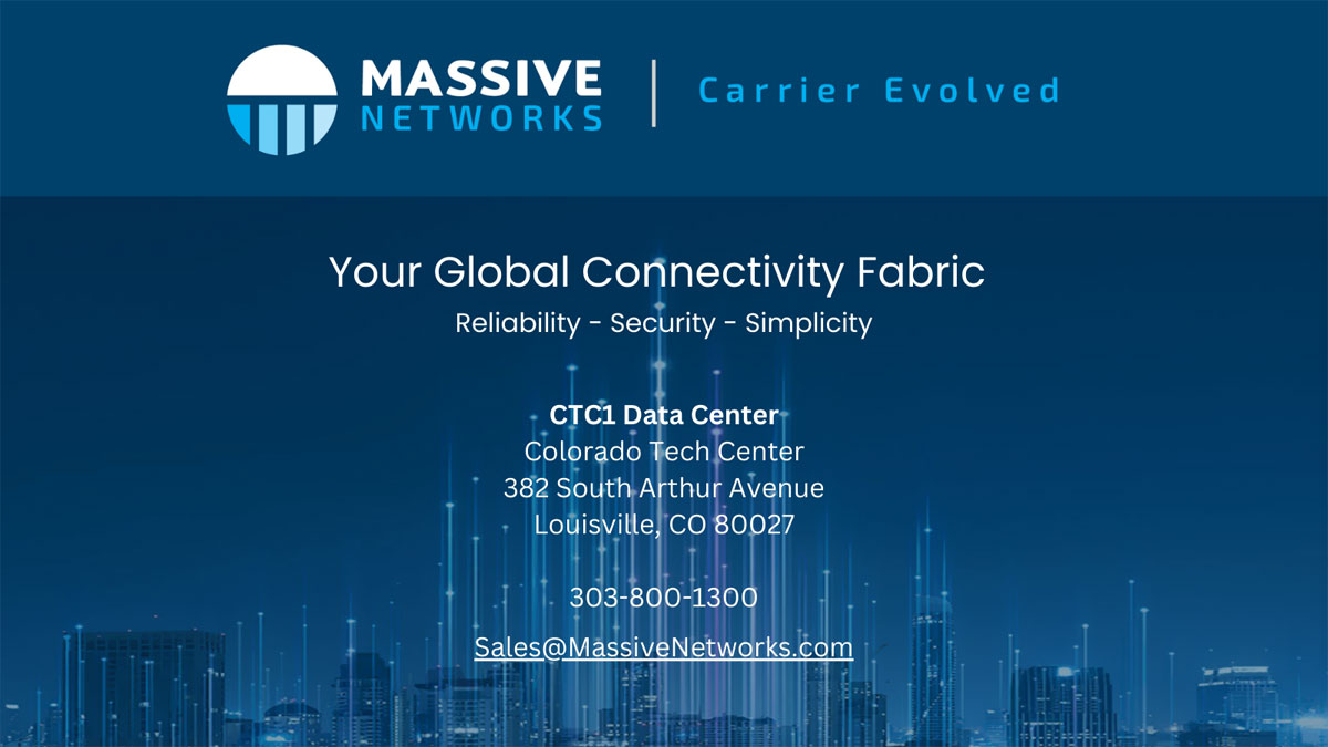 Massive Networks | Carrier Evolved